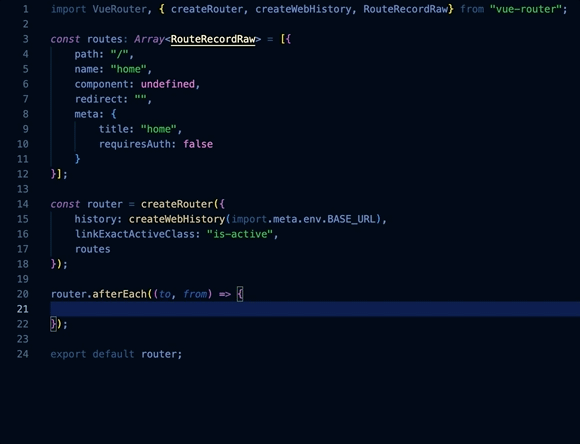 Vue Application Tagging Instructions | NaviStone